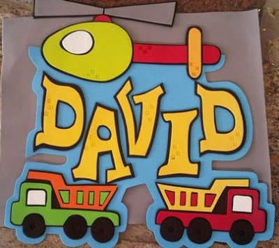 Instrucciones sencillas de como hacer letras en foami